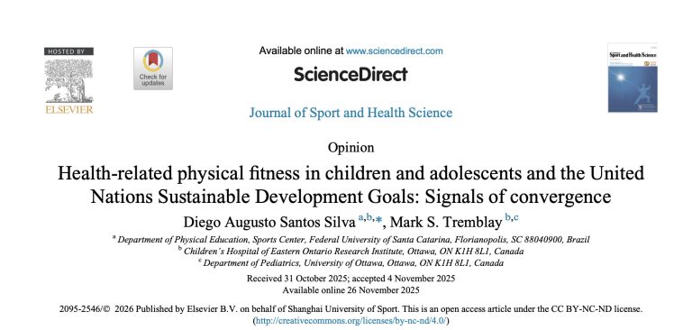 Health-related physical fitness in children and adolescents and the ...